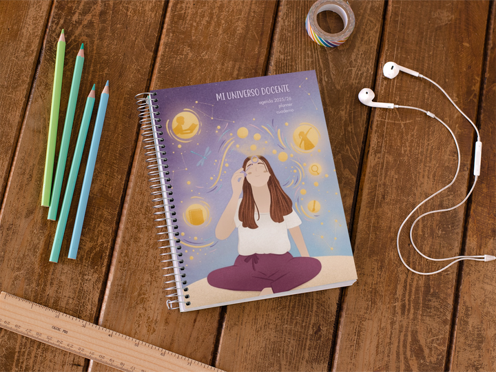 Agendas para Maestras y profesores 25-26 Planner y Cuaderno